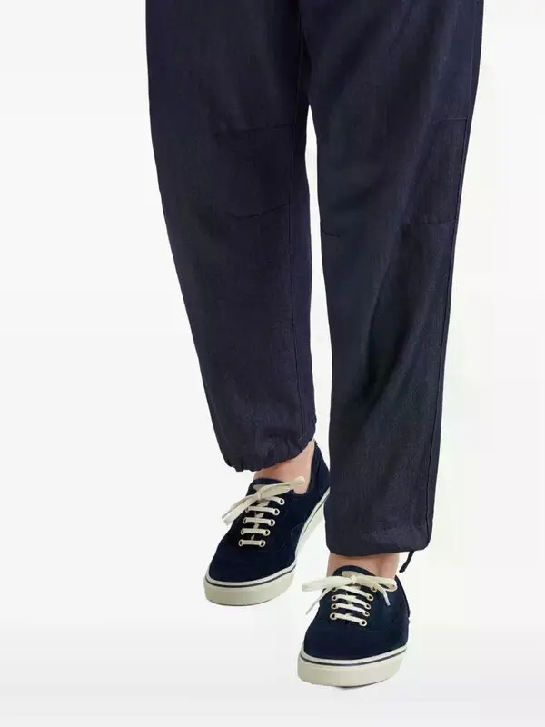 Brunello Cucinelli Leather Sneakers - Blue