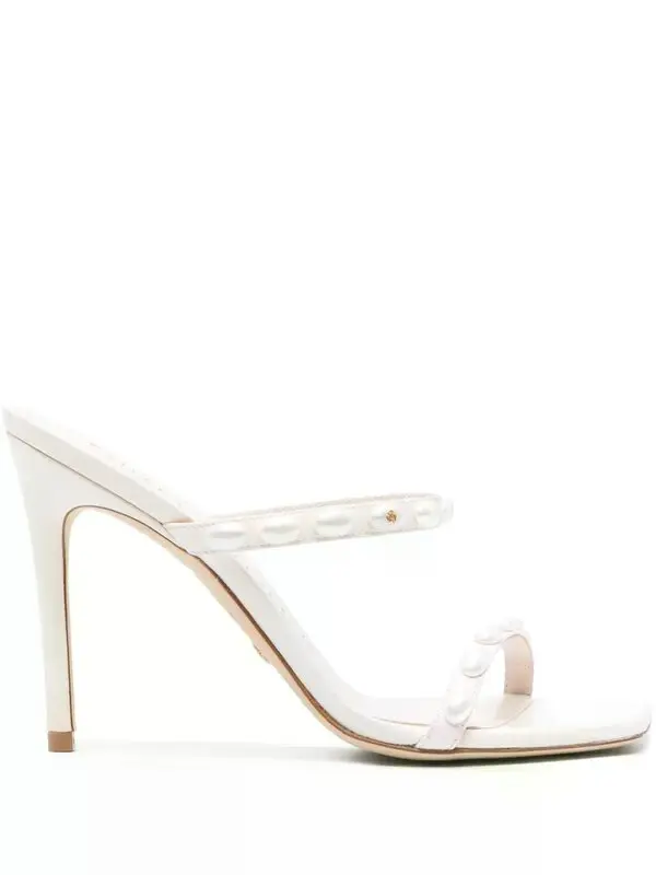 STUART WEITZMAN 100mm Leather Mules