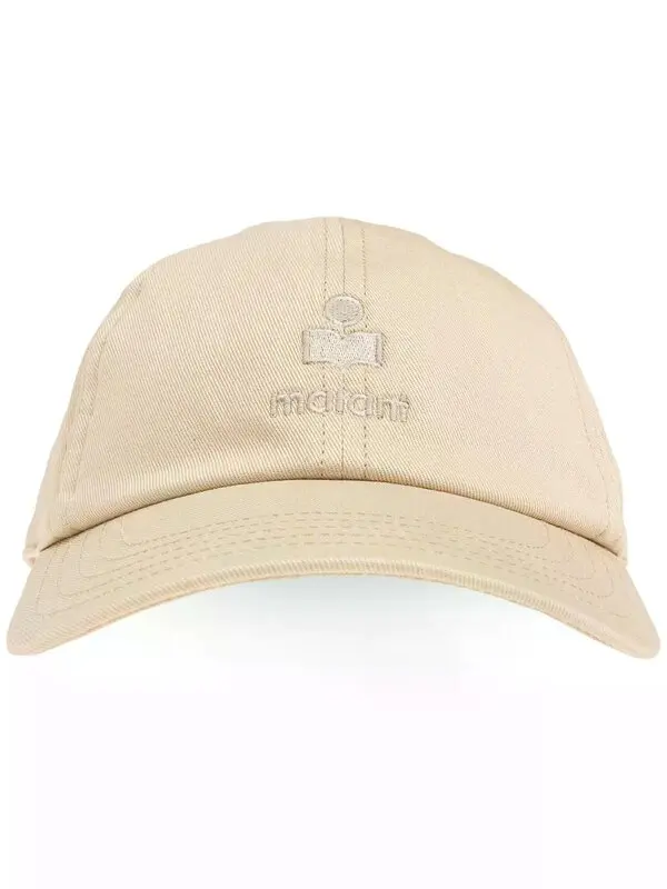 Isabel Marant Étoile Tomas Logo-embroidered Baseball Cap - Neutrals
