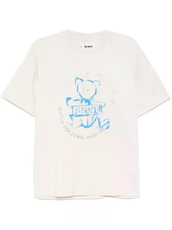 Izzue Graphic-print T-shirt - Grey