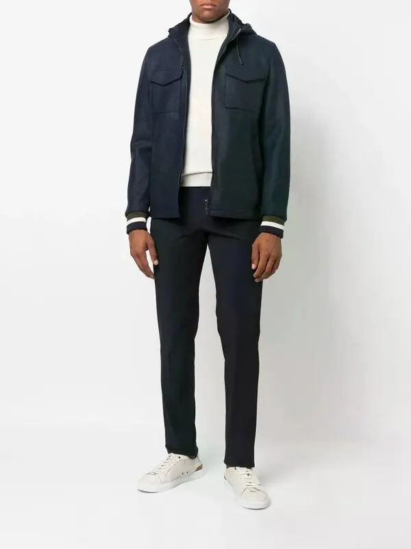 PT TORINO Straight-leg Trousers - Blue