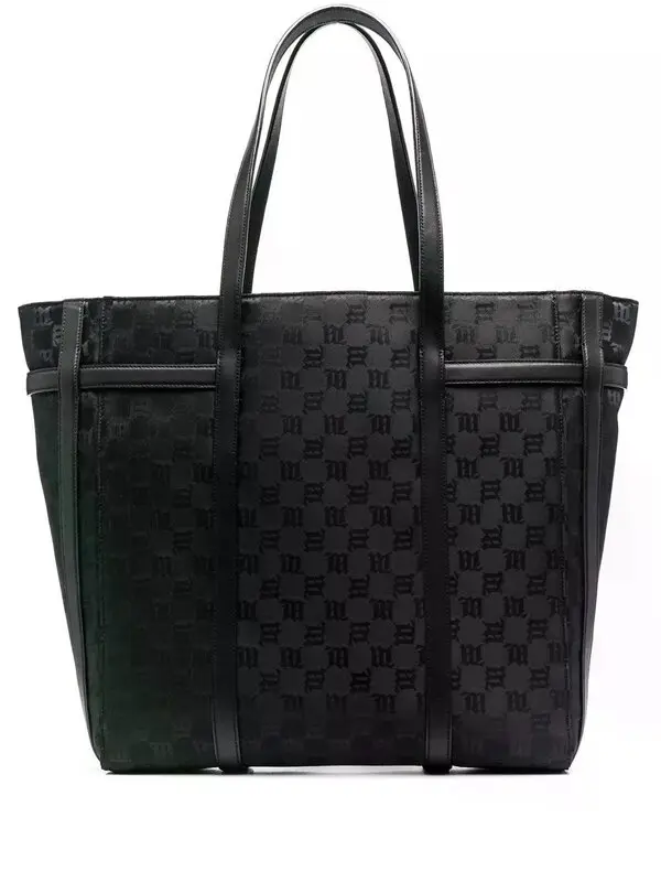 MISBHV Jacquard-monogram Tote Bag
