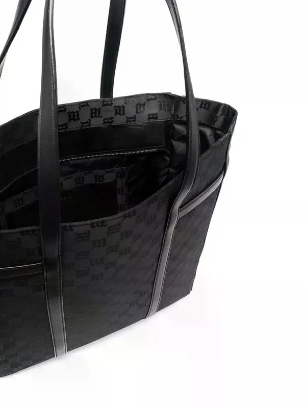 MISBHV Jacquard-monogram Tote Bag