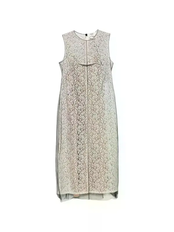Fendi Lace Midi Dress