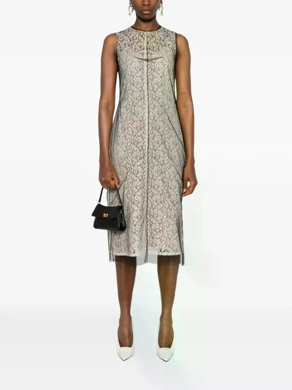 Fendi Lace Midi Dress