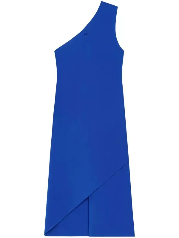COURREGES Infinity Midi Dress - Blue