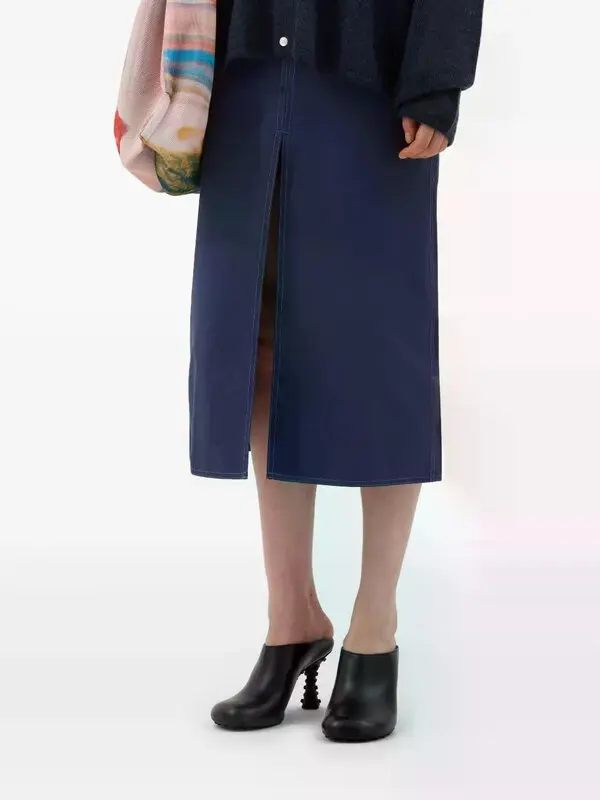 Sunnei Long Split Skirt