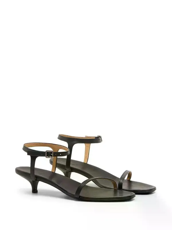 Marsèll Fiuto Leather Sandals - Black