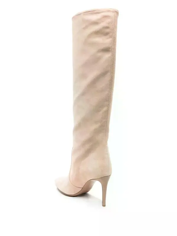 Paris Texas 85mm Knee-high Suede Boots