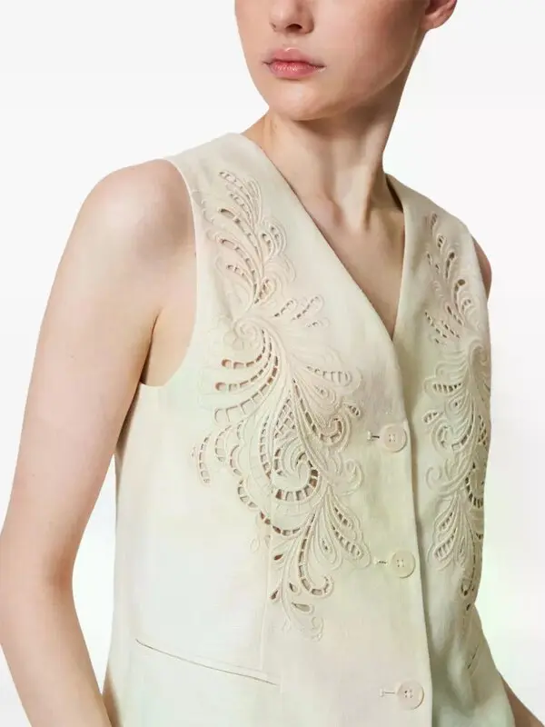 TWINSET Embroidered Waistcoat