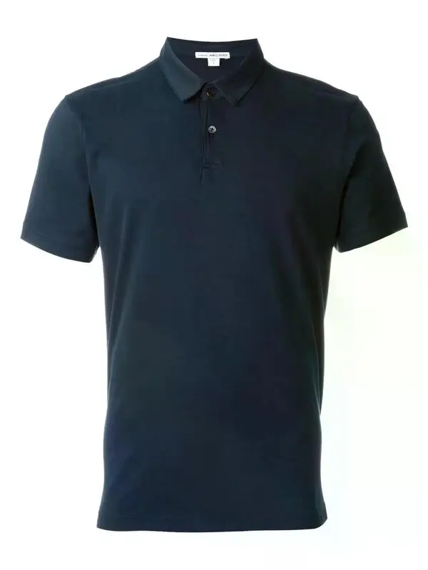 JAMES PERSE Classic Polo Shirt - Blue