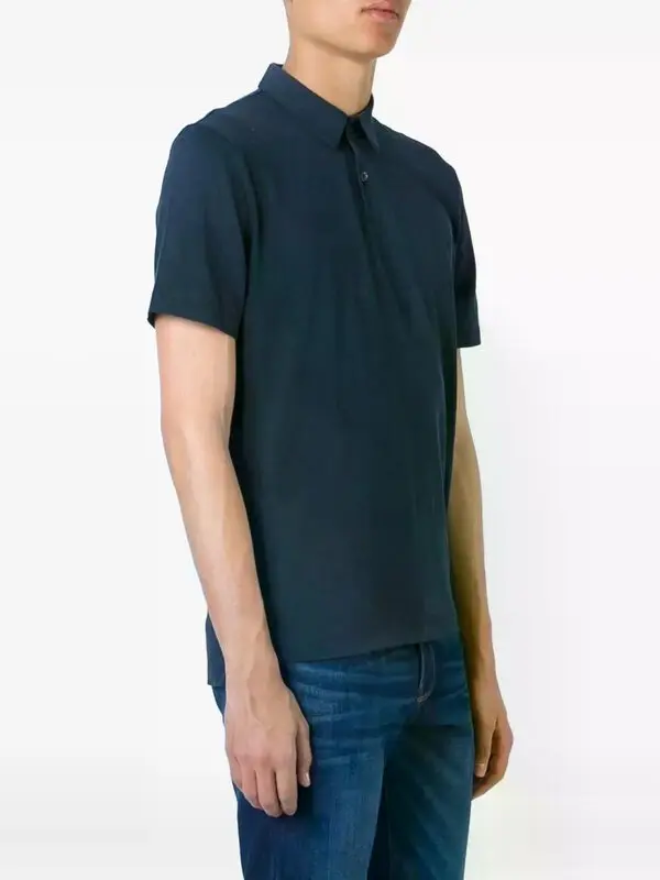 JAMES PERSE Classic Polo Shirt - Blue