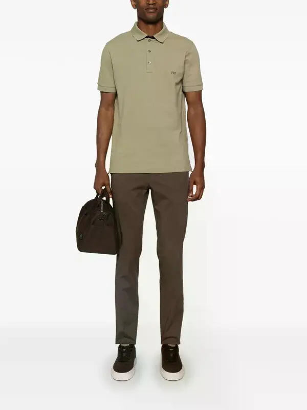 Incotex Mid-rise Chino Trousers - Brown