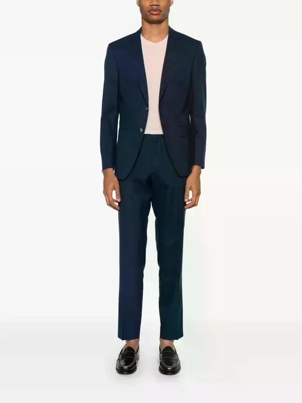 BOSS Slub-texture Suit