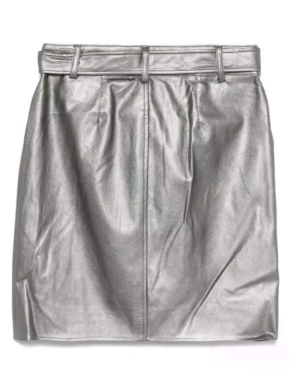 Dkny Belted Mini Skirt
