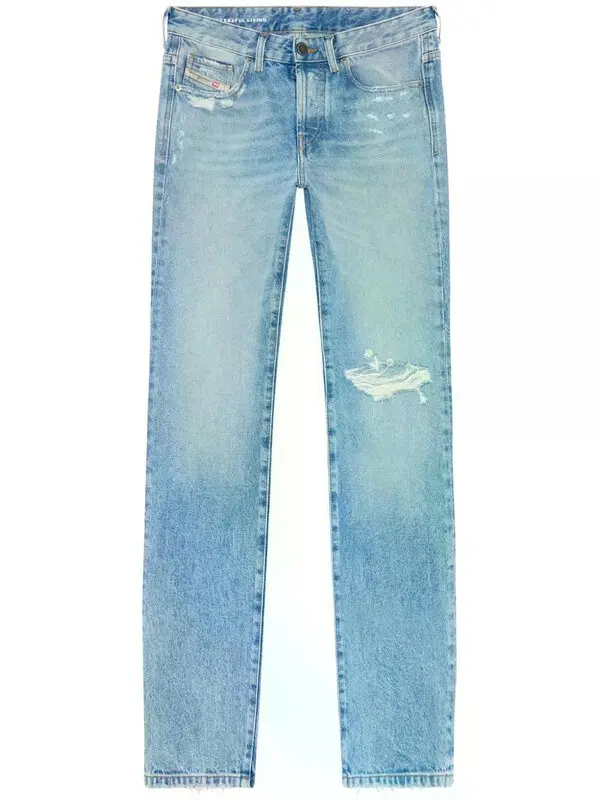 DIESEL® 1989 D-mine Straight-leg Jeans - Blue
