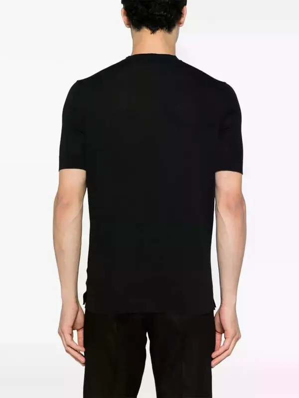 DELL'OGLIO Crew-neck Cotton T-shirt