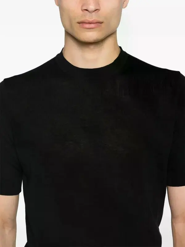 DELL'OGLIO Crew-neck Cotton T-shirt