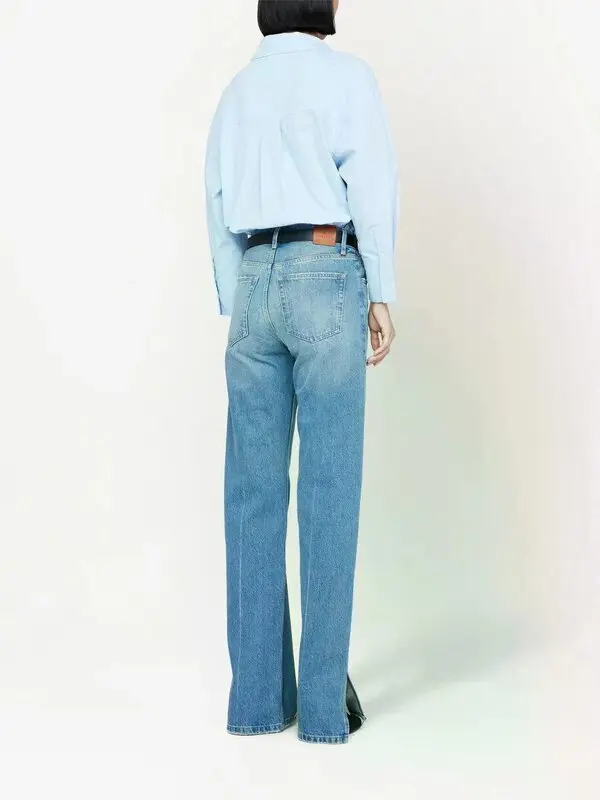ANINE BING Roy Mid-rise Straight Jeans