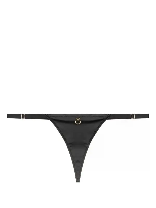 MAISON CLOSE Chambre Noire Mini Thong - Black
