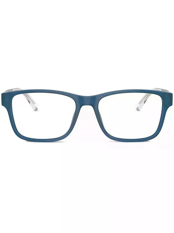 Emporio Armani Square Frame Glasses - Blue