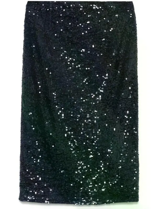 P.a.r.o.s.h Sequined Mini Skirt - Blue