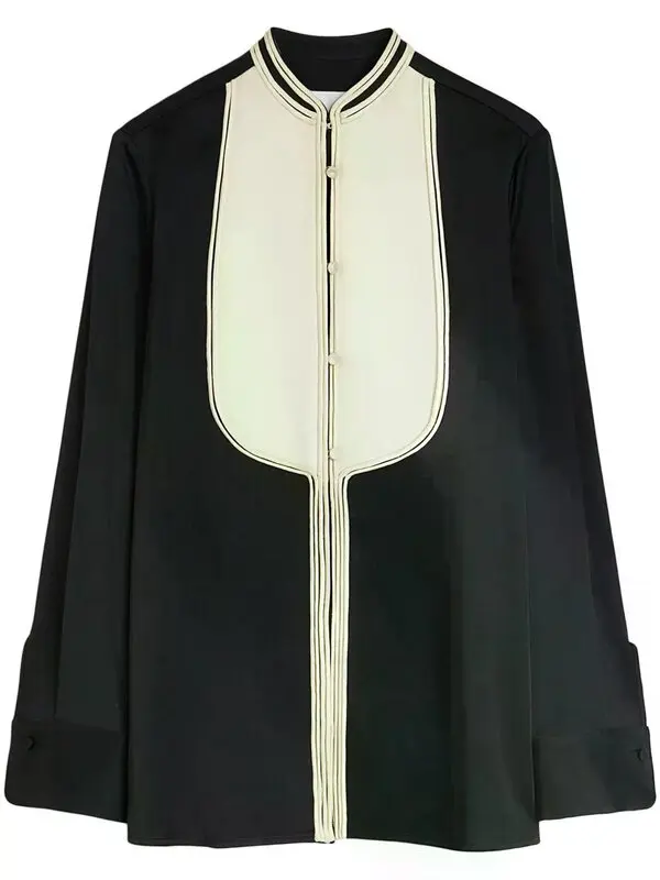 JIL SANDER Contrast-bib Shirt