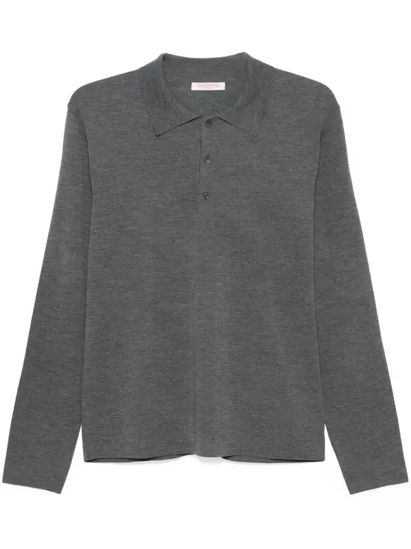Valentino Garavani Wool Polo Shirt