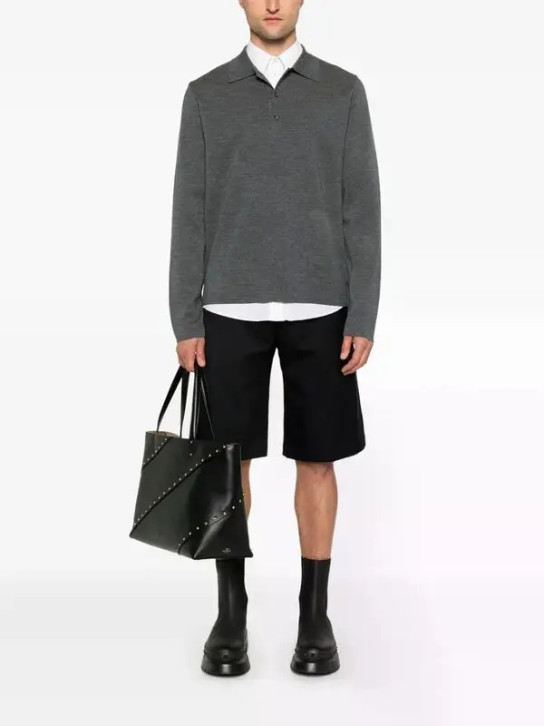 Valentino Garavani Wool Polo Shirt