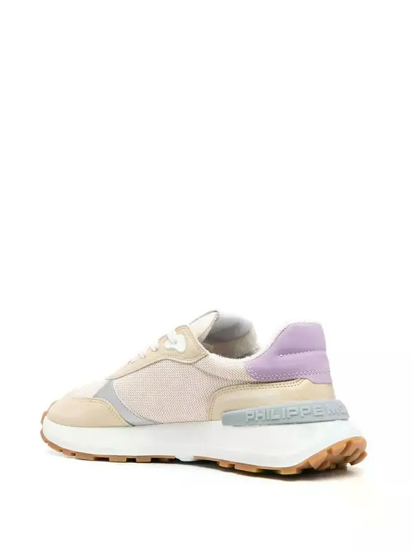 Philippe Model Colour-block Low-top Sneakers - Neutrals