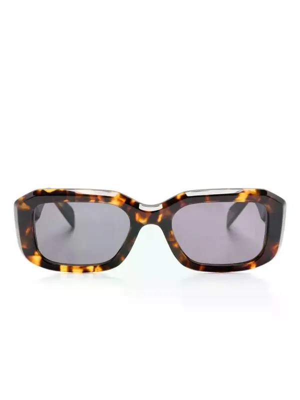 RETROSUPERFUTURE Sagrado Burnt Havana Rectangle-frame Sunglasses - Brown