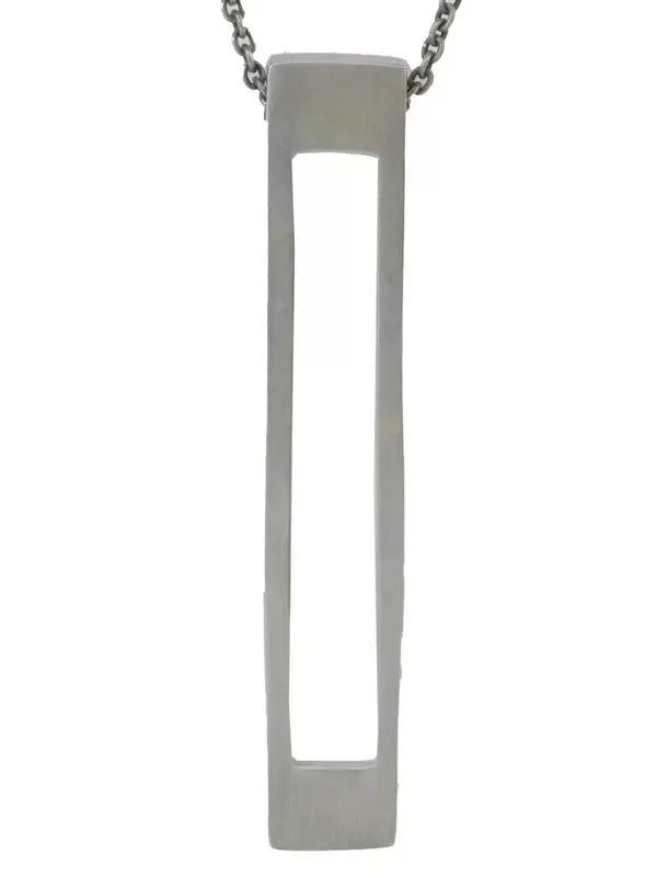 PARTS OF FOUR Wedge Gateway Necklace - Silver