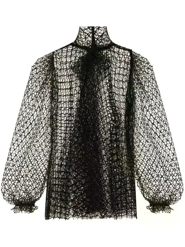 Dolce & Gabbana Translucent Design Blouse