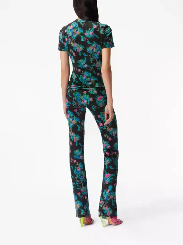 MARGHERITA MACCAPANI Abstract-print T-shirt - Black