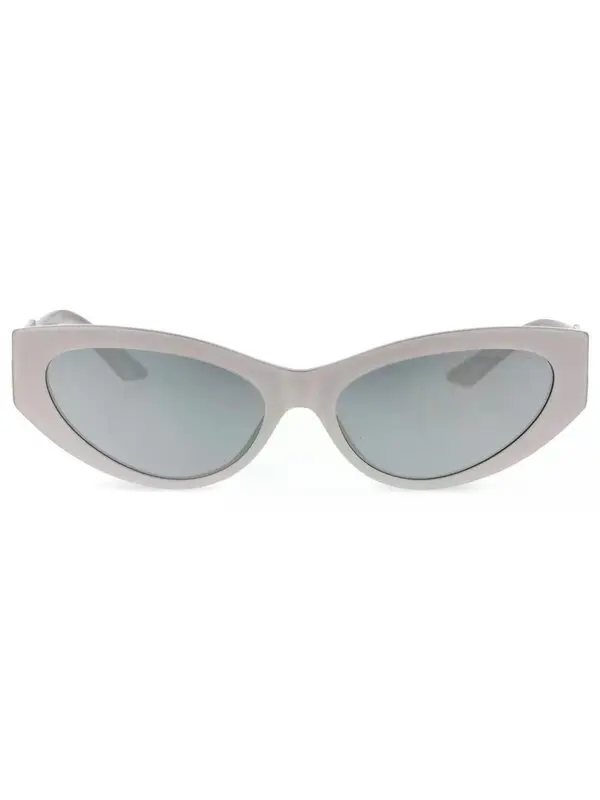 Versace Oval-frame Sunglasses - Grey