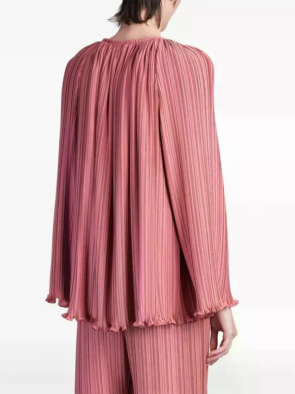 LANVIN Plissé Blouse