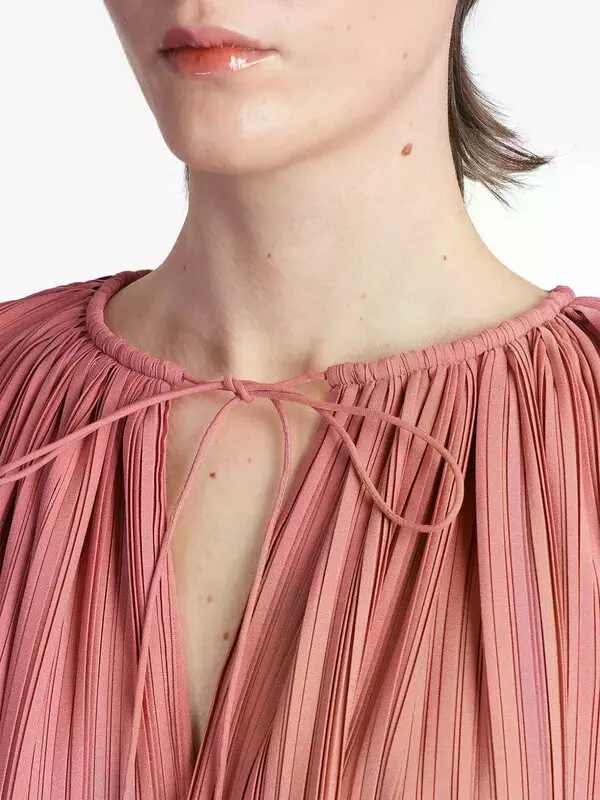 LANVIN Plissé Blouse