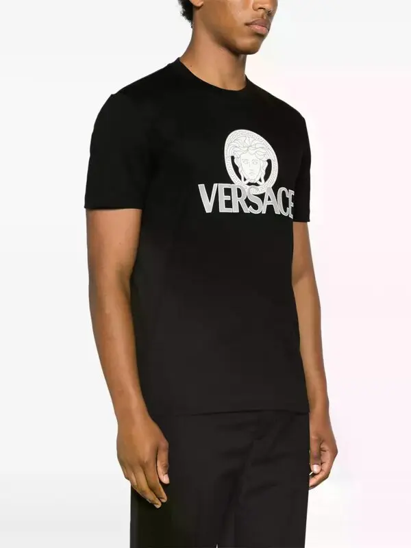 Versace Medusa Logo-print T-shirt