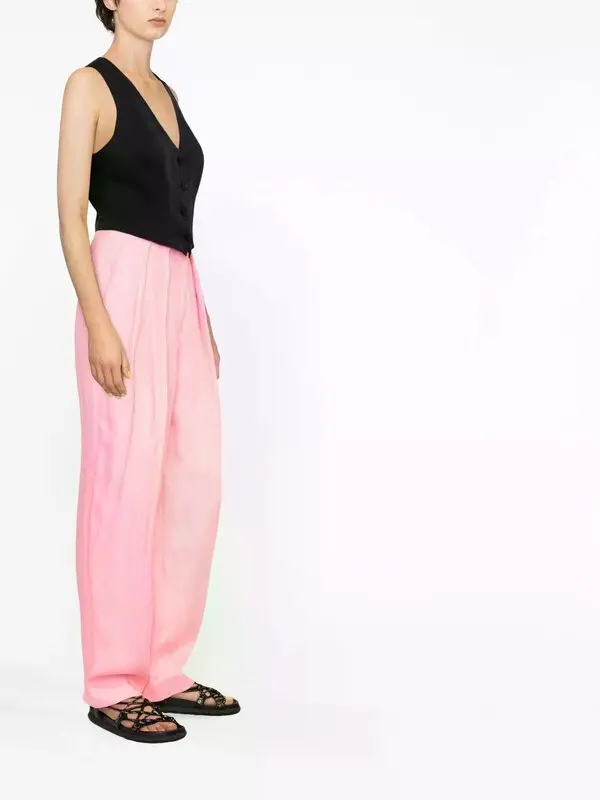 Stella McCartney Pleated Wide-leg Trousers