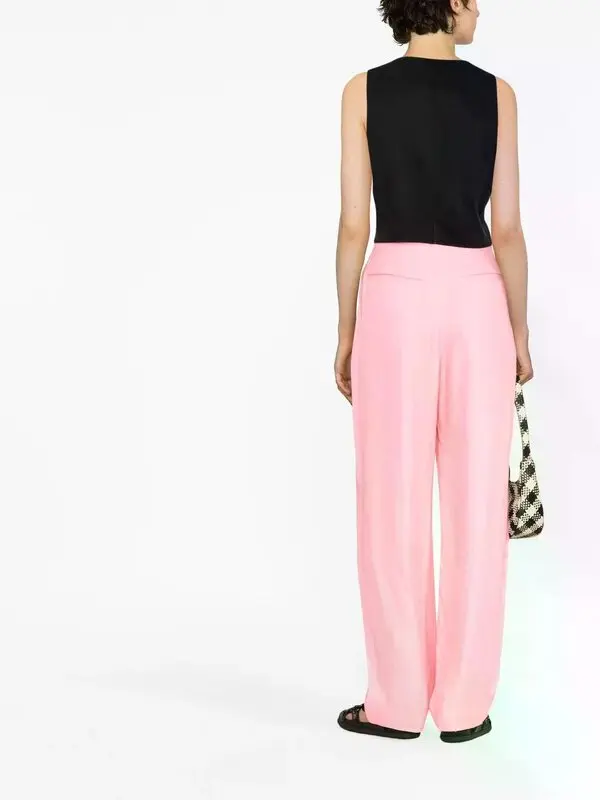Stella McCartney Pleated Wide-leg Trousers