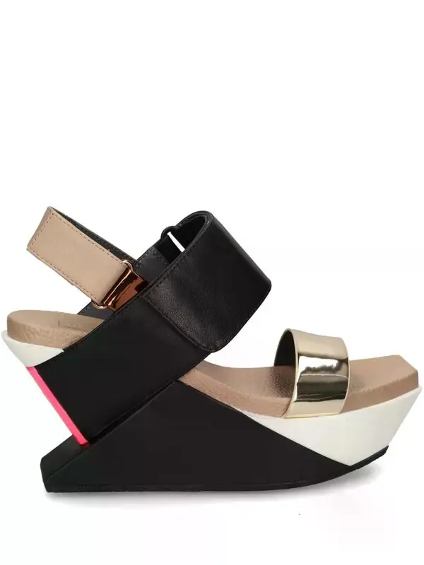 United Nude 100mm Delta Wedge Sandals