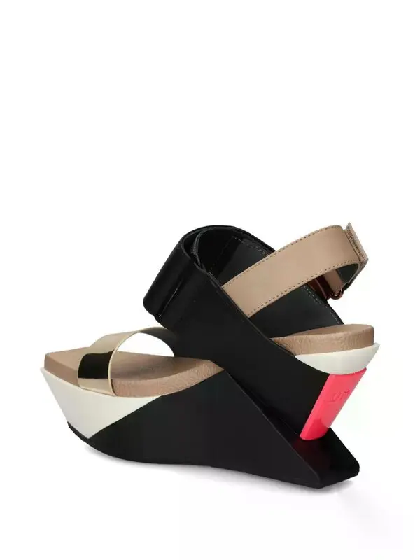 United Nude 100mm Delta Wedge Sandals