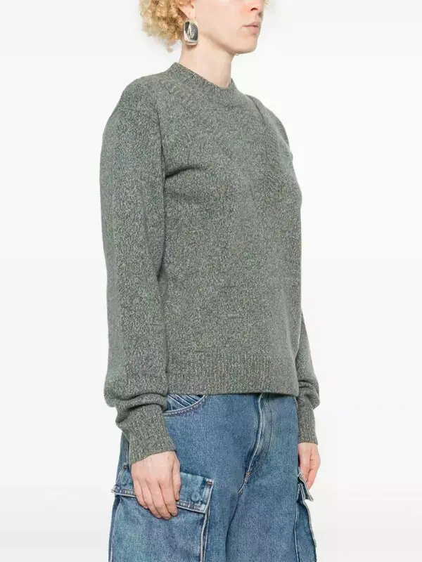 Rabanne Layered Wool-cashmere Sweater