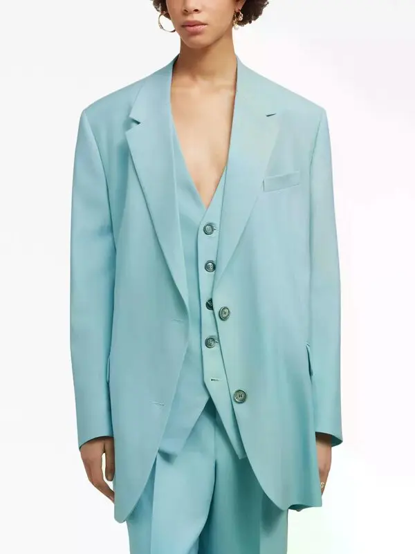 AMI Paris Oversized Single-breasted Blazer