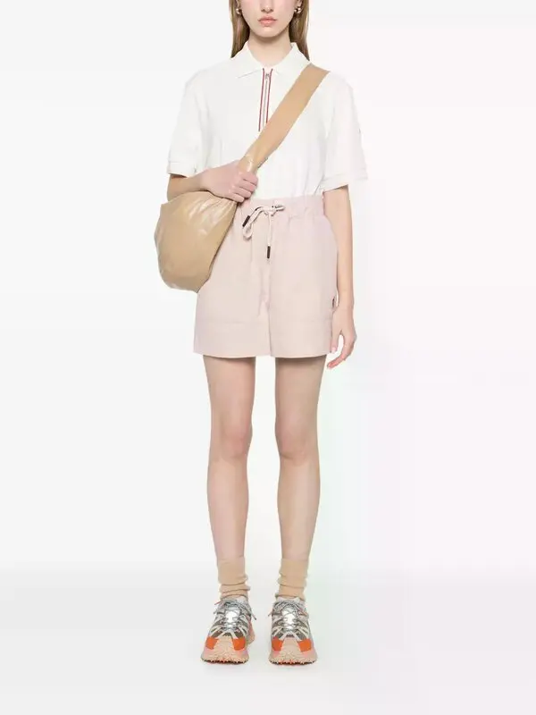 Moncler Logo-embroidered Shorts