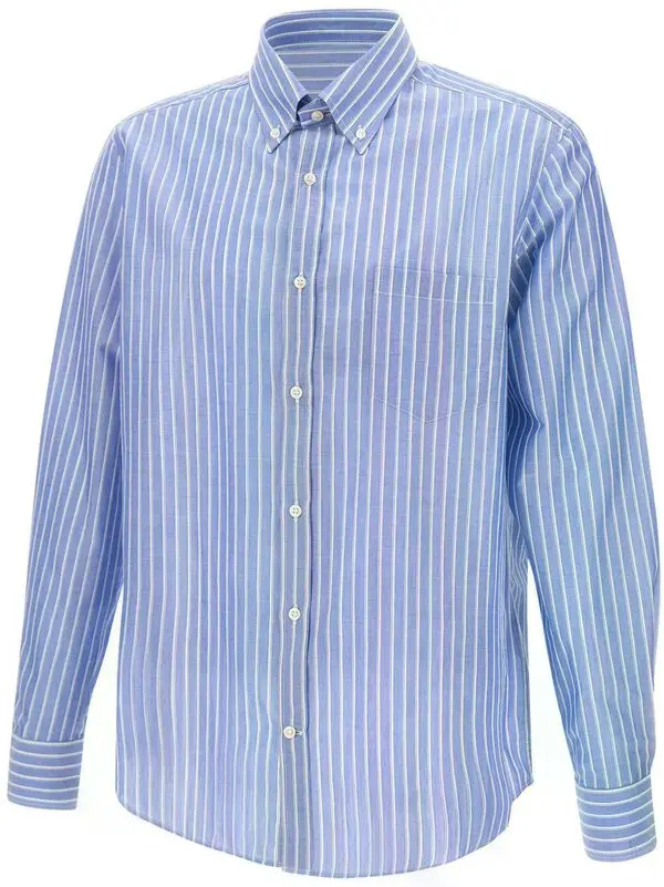 Paul & Shark Striped Button-up Shirt