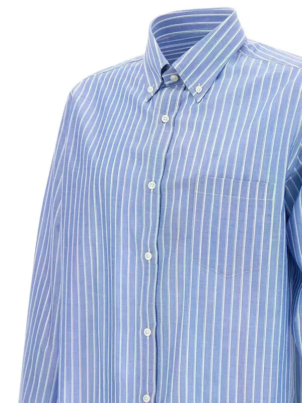 Paul & Shark Striped Button-up Shirt