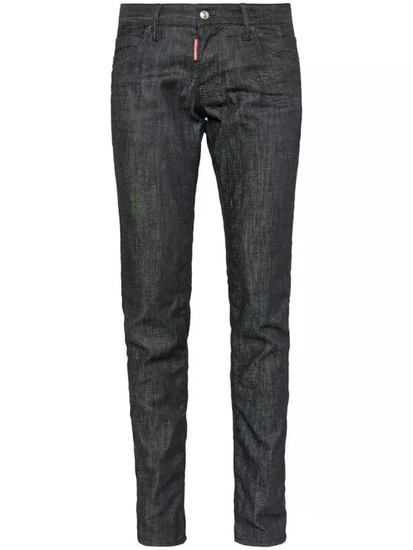 Dsquared2 Logo-appliqué Skinny-cut Jeans