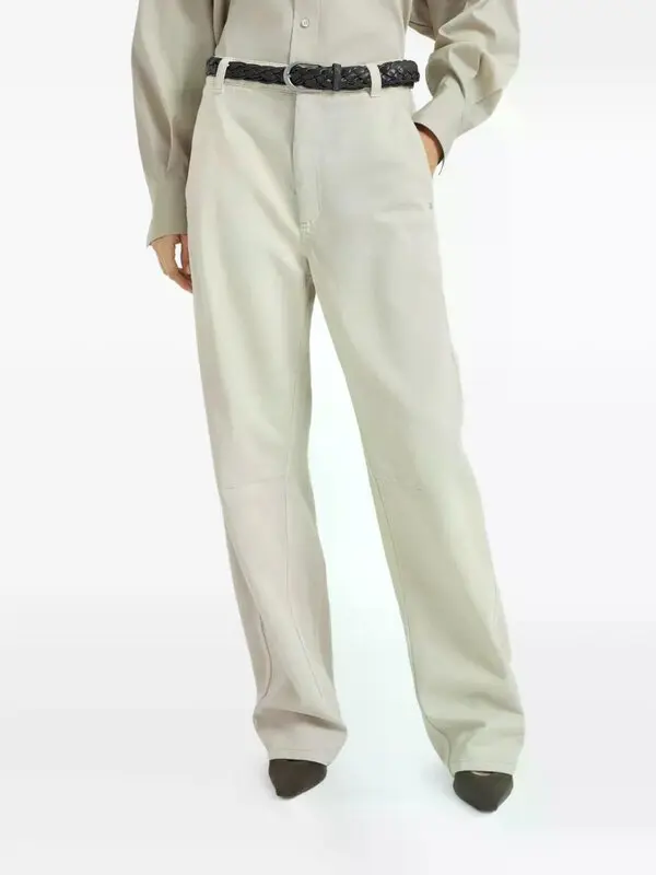 Brunello Cucinelli Curved Trousers