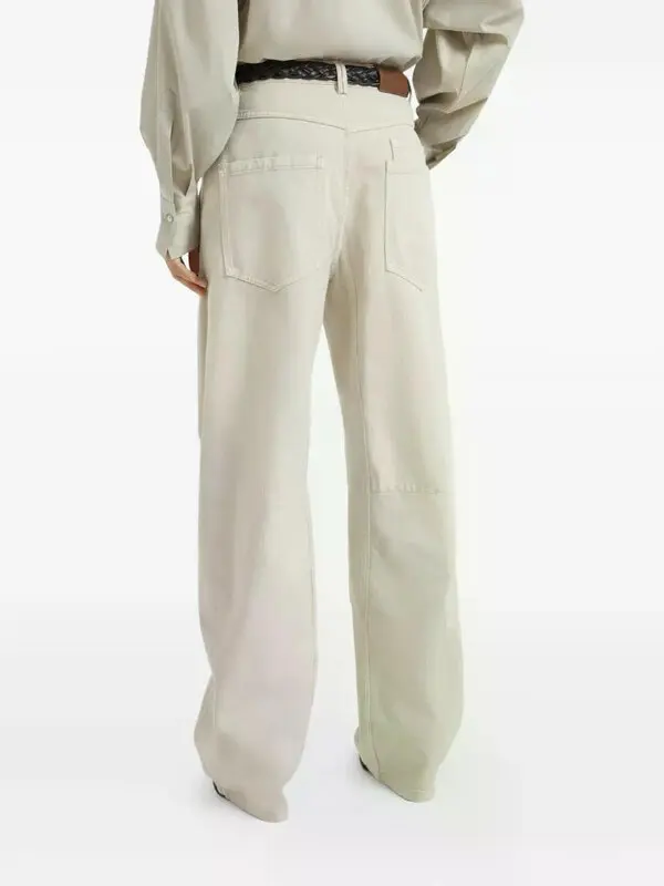 Brunello Cucinelli Curved Trousers